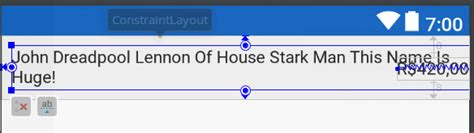 Android How To Make View Wrapcontent But Not Larger Than With Constraintlayout Stack