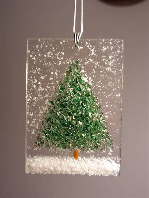 Fused Glass Christmas Tree Decoration Artofit
