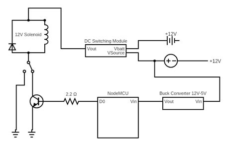 Relay Emergency Backup Battery Supply Electrical Engineering Stack Exchange