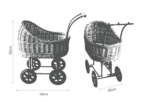 עגלה לבובה עגלה מיוחדת לבובה 5 שנים אחריות