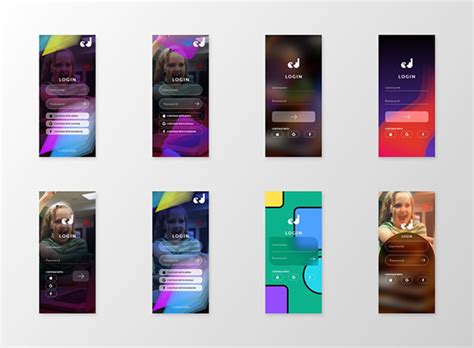 Mobile Login UI Structure 2021 On Behance Mobile Login UI Structure 2021 On Behance