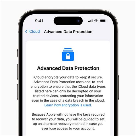 Empower Your Privacy Activate Apple Advanced Data Protection For