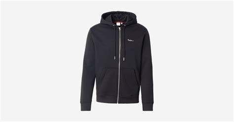 Pepe Jeans Sweatjacke Griffin In Schwarz About You