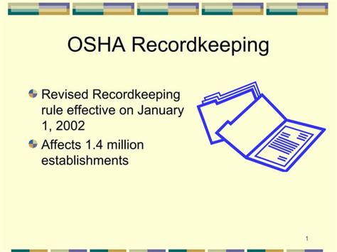 Osha Recordkeeping Highlights Ppt Injuries Diseases And Conditions