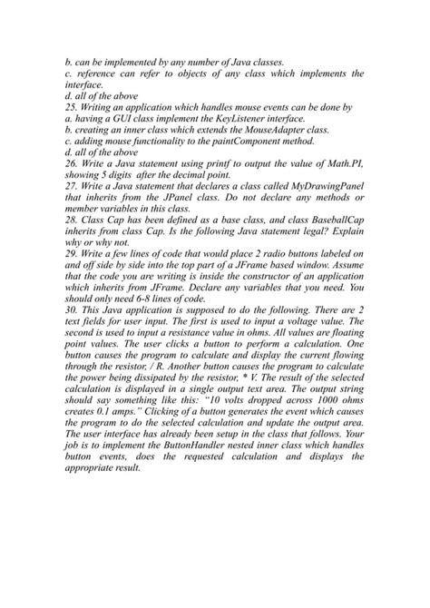 14 Consider The Class Below Doc