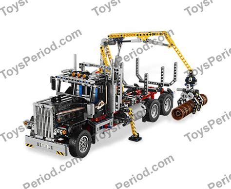 Lego 9397 Logging Truck Instructions And Parts List