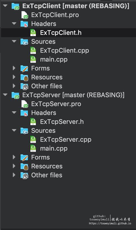 Qtcpserver And Qtcpsocket For Tcp Communication Server And Client