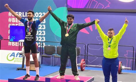 Saifullah Sizzles With Four Medals In Berlin