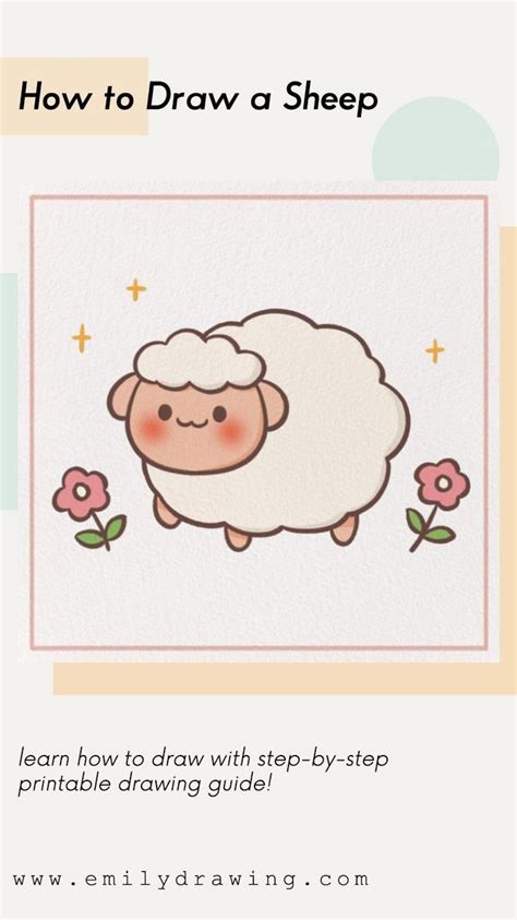 How To Draw Sheep Art Tutorial For Beginners Artofit