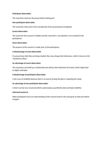 Btec Level 3 Handsc Unit 4 Lesson Resources To Help With Question 1