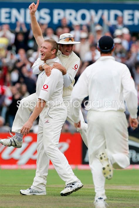 Ashes 2005 Images Cricket Posters Andrew Flintoff