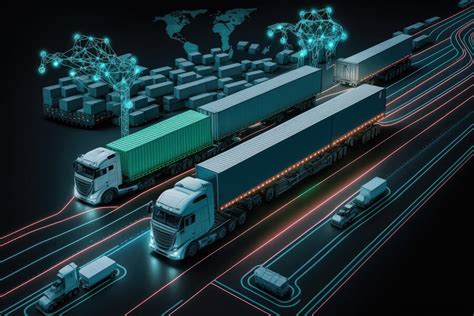 premium photo smart logistics system with aipowered tools for