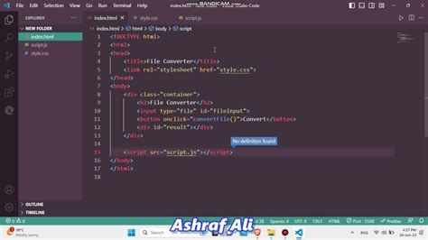Ashraf Ali On Linkedin Task03 Html Css Javascript Code Project