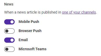 Notifications Knowledge Base