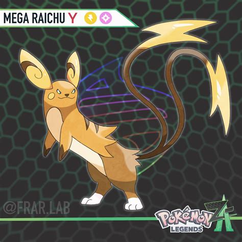 Pokemon X E Y Mega Evolucao Raichu Mega Evolution Sprites V213