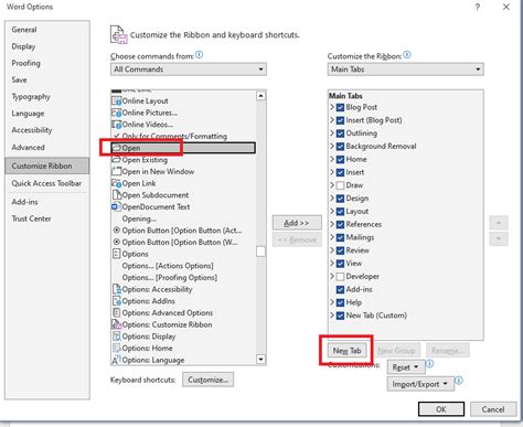 Word 2019 Open Document Option Directly To Browser Option Microsoft