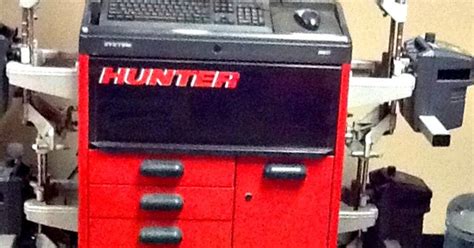 Used Hunter 611 Aligner