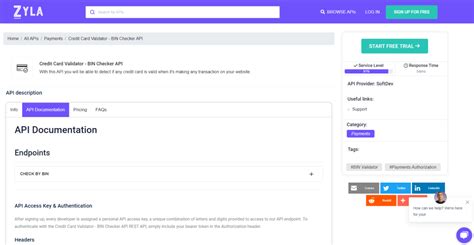 Which Is The Cc Checker Api With More Complete Details