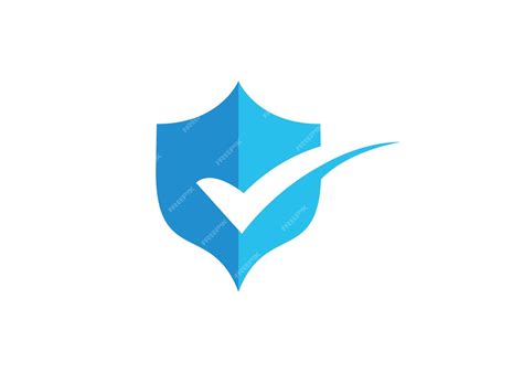 Premium Vector Minimalist Shield Check Mark Design Vector Template Guard And Tick Mark Vector