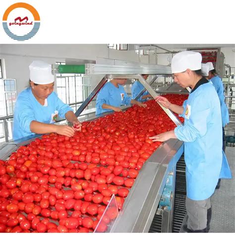 Automatic Tomato Paste And Ketchup Production Line Tomatoes Sauce Jam Processing Plant Equipment