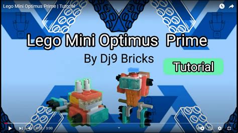 Lego Mini Optimus Prime Tutorial Rlego