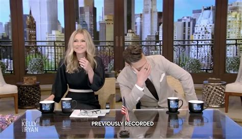 Ryan Seacrests Last Day On Live With Kelly And Ryan Was Not Live