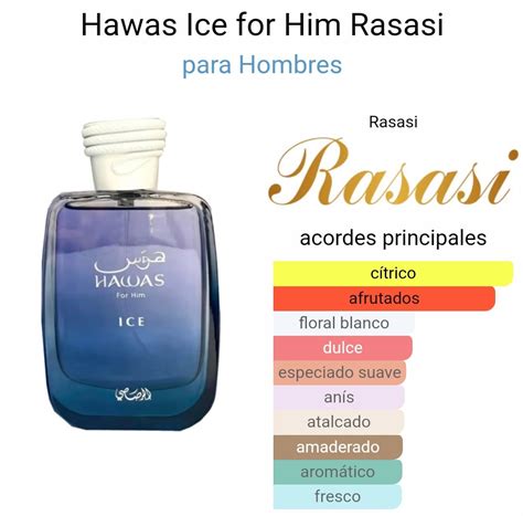 Hawas Ice For Him Rasasi 33onz Edp Quimica De Perfumes