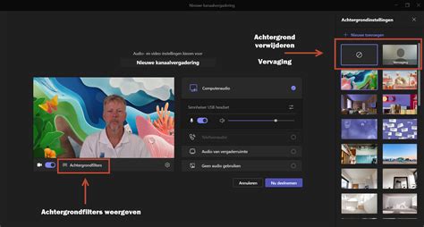 Microsoft Teams Wijzigen Achtergrond Van Jouw Videobeeld