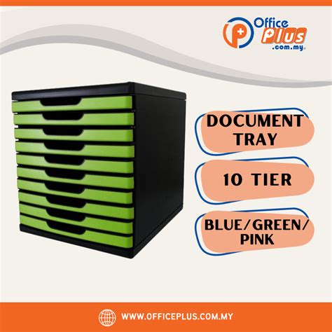 Document Tray 10 Tier Office Plus