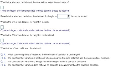 Solved A Determine The Mean And Standard Deviation Of Chegg