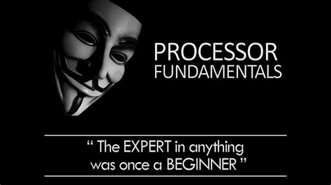 4 Processor Fundamentals