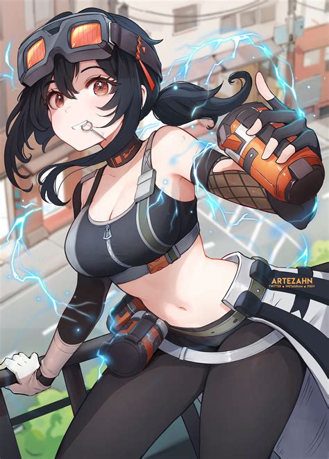 Grace Howard Zenless Zone Zero Drawn By Artezahn Danbooru