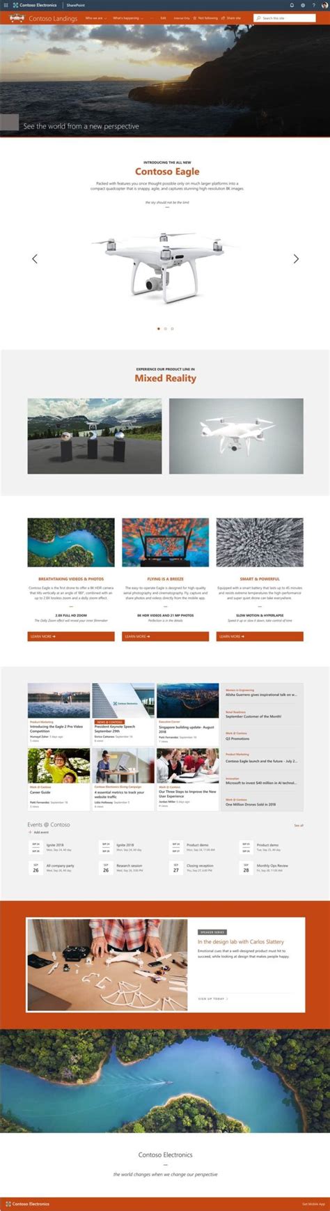 25 Great Examples Of Modern SharePoint Intranet Microsoft 365 AtWork Sharepoint Intranet
