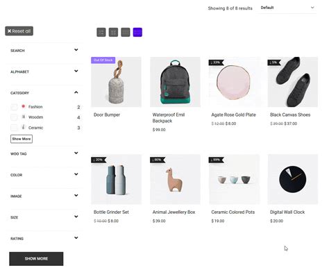 How To Show Applied Product Filters As Tags In Woocommerce In Elementor