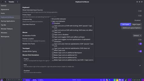 remapping keys in linux newbie endeavouros
