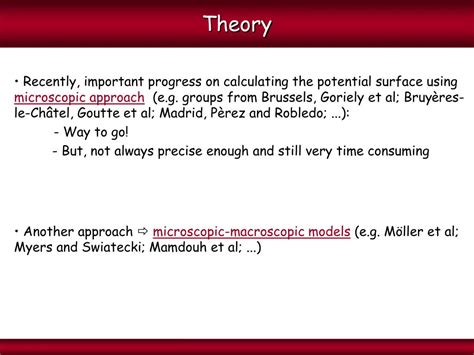 Ppt Microscopic Macroscopic Approach To The Nuclear Fission Process Powerpoint Presentation