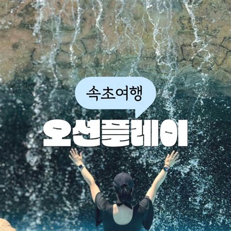 쏠비치양양 오션플레이 속초 워터파크 속초 여름 휴가 추천 네이버 블로그