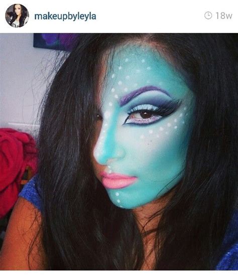 Blue Alien Makeup Face Alien Makeup Makeup Face Makeup