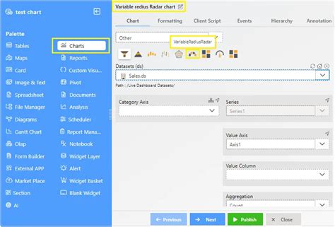 Create Variable Radius Radar Aiv
