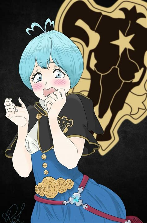 Grey Black Clover Aesthetic Wallpaper