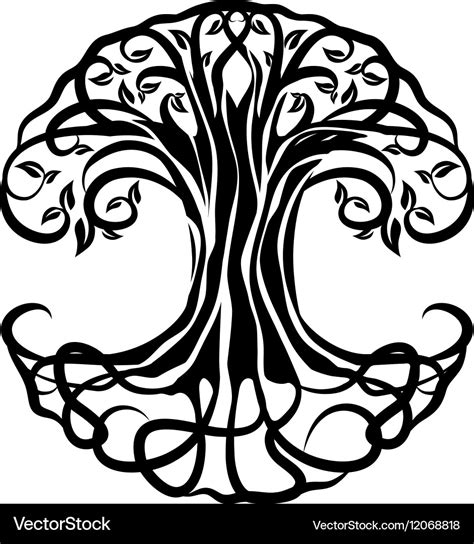 Tree Of Life Royalty Free Vector Image VectorStock