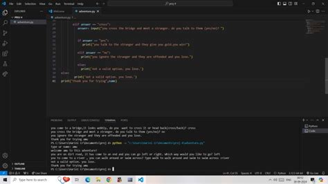 amrutha c r on linkedin python gamedevelopment coding adventuregame learningjourney…
