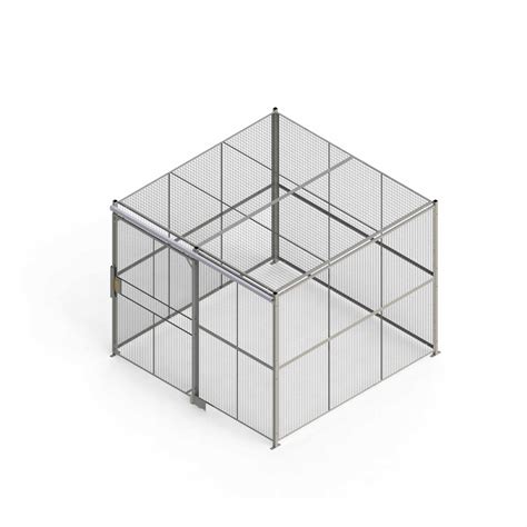 Tool Crib Cage With Ceiling