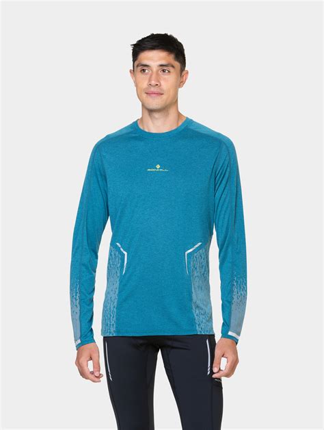 Mens Tech Reflect Ls Tee Ronhill