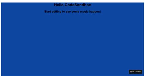React Scrolling Color Background Examples Codesandbox