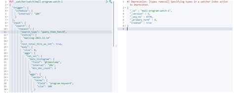 Deprecation Types Removal Specifying Types In A Watcher Index Action Is Deprecated