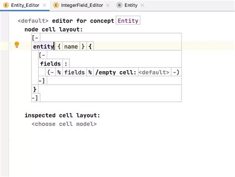 MODELS Tutorial On MPS Supplementary Material Creating Editors For Entity And