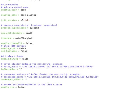 Ansible 安装部署报错 Tidb 的问答社区
