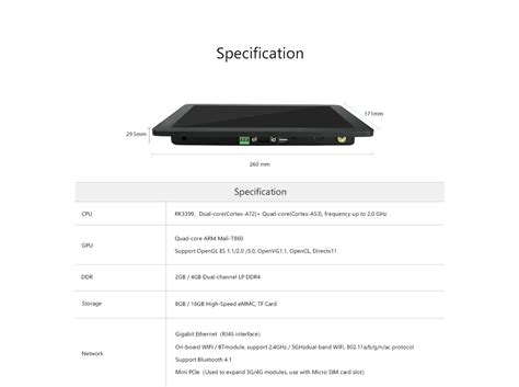 six core industry panel computer ipc m10r800 a3399c
