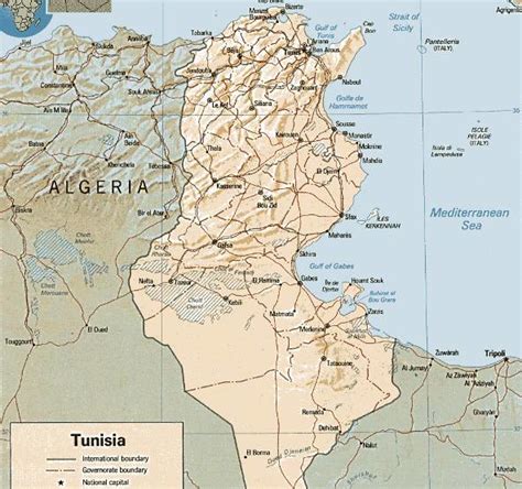 Location Of Aquiferex Test Sites In Tunisia Download Scientific Diagram